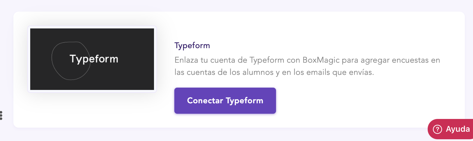 Integra Typeform y crea encuestas para tus clientes